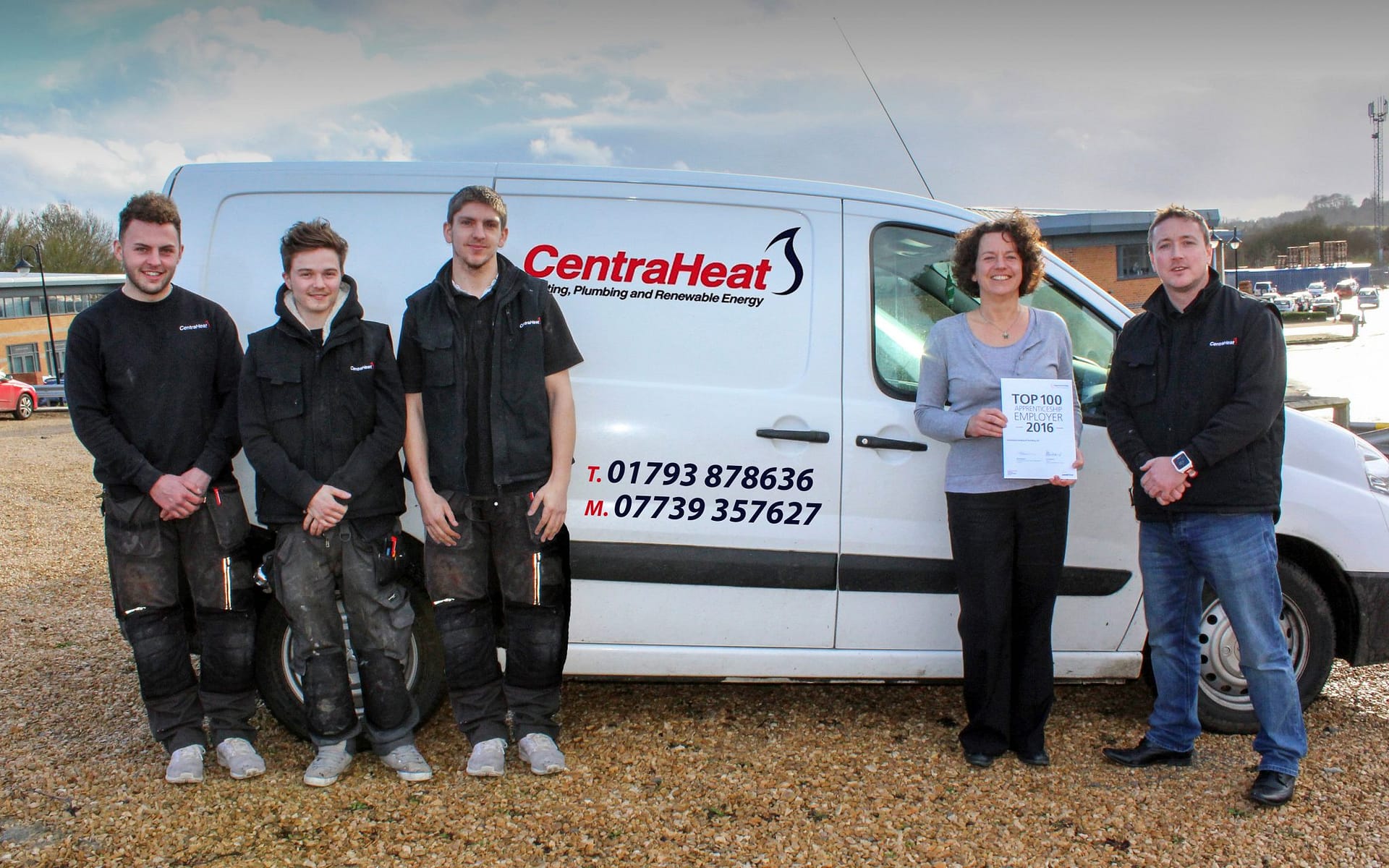 Top 100 Apprenticeship Employer | CentraHeat Swindon, Wiltshire